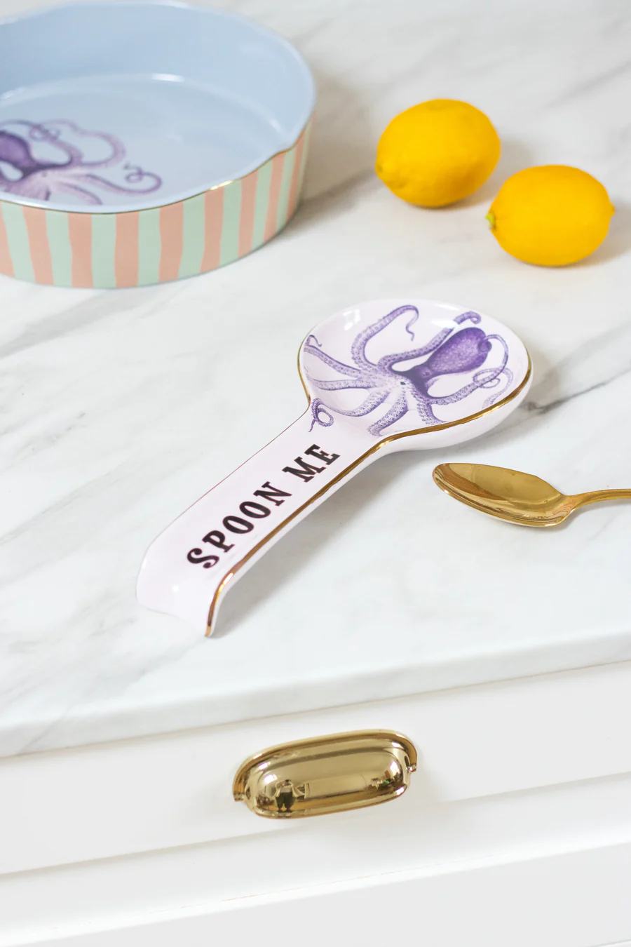 Yvonne Ellen Spoon Me Octopus Spoon Rest | At Portmeirion Online ...