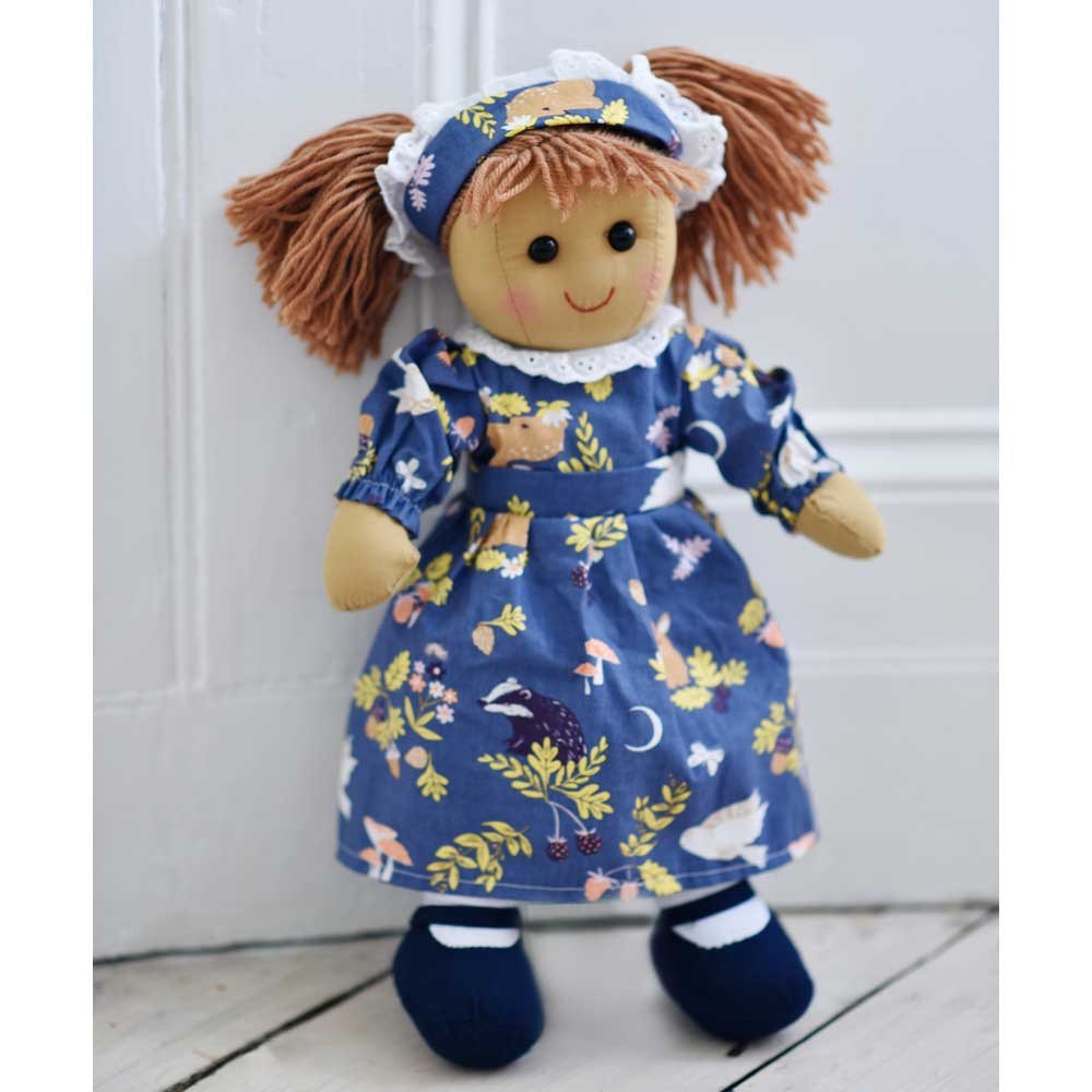 Powell Craft Rag Doll with Enchanted Forest Dress | At Portmeirion ...