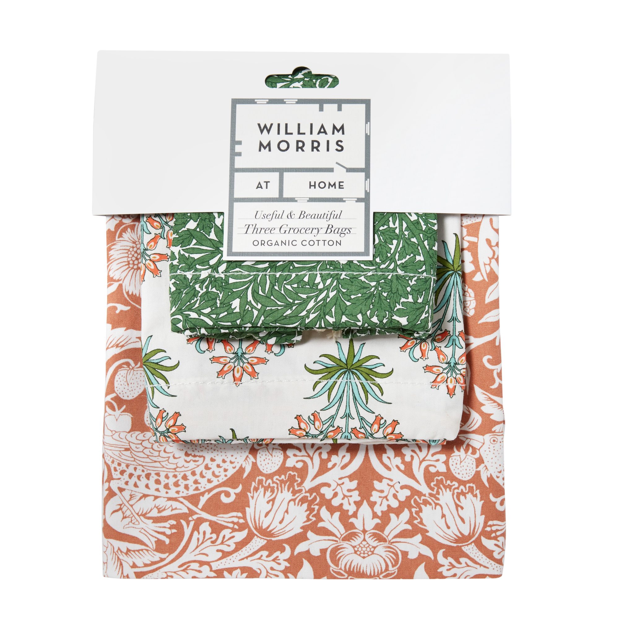 William Morris At Home Eco Grocery Bags S/3 | Buy Online Here ...