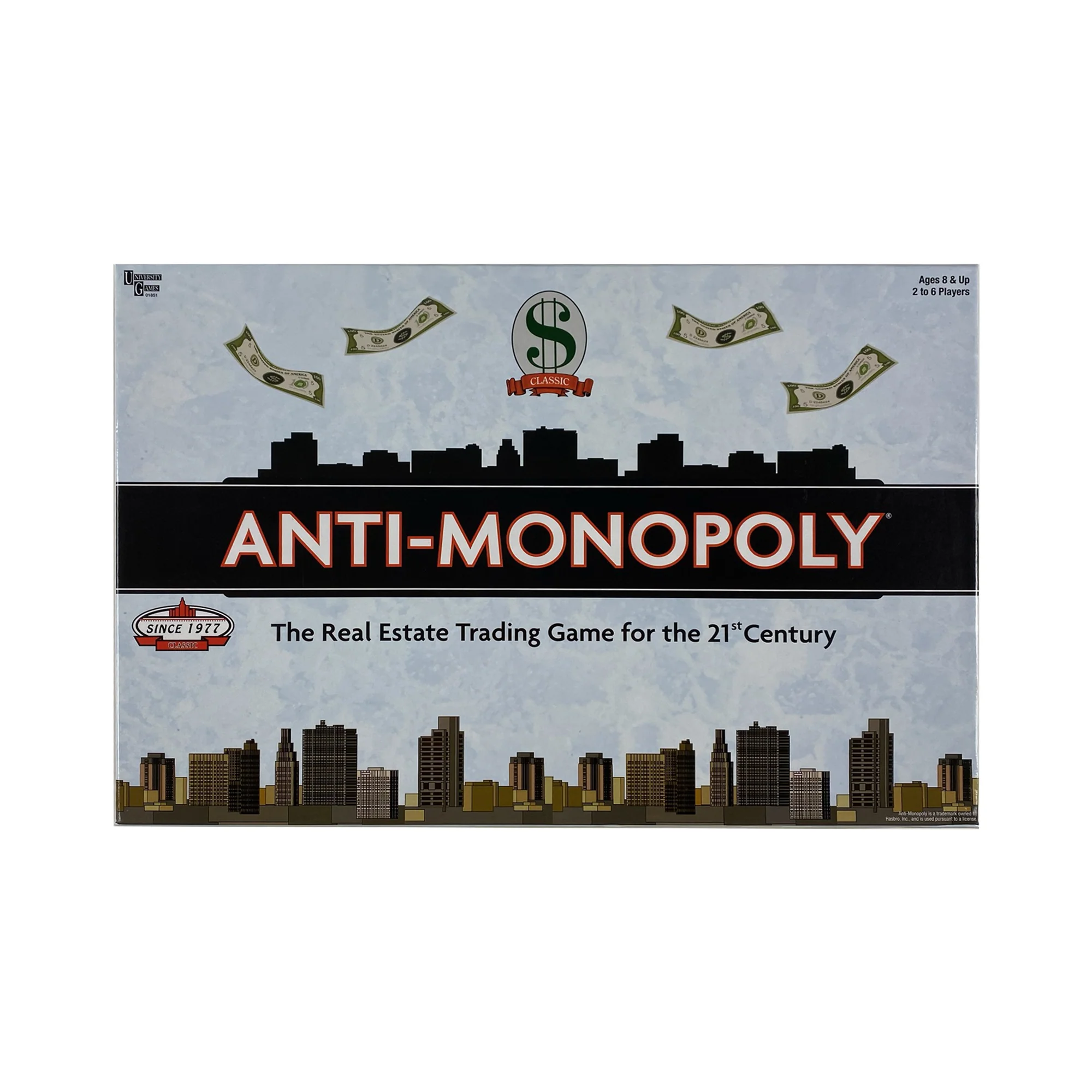 Anti Monopoly Board Game | At Portmeirion Online - Portmeirion Online