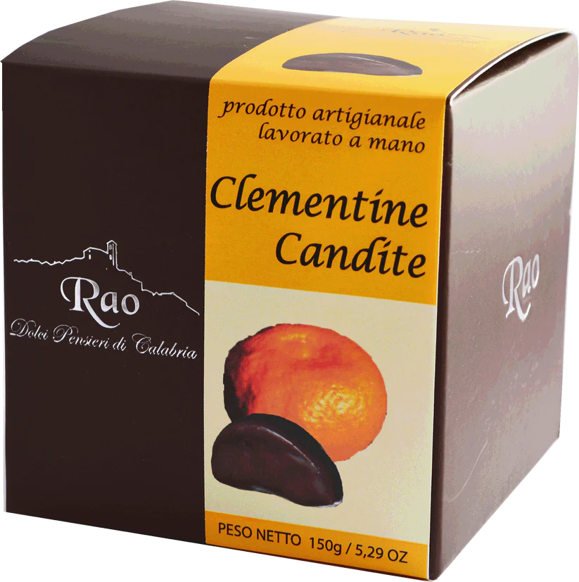 Dolci Pensieri di Calabria Candied Clementines In Dark Chocolate 150g ...