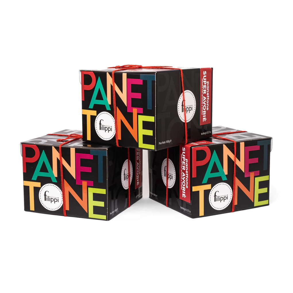 Filippi Boxed Panettone Super Avorie 1kg | At Portmeirion Online ...
