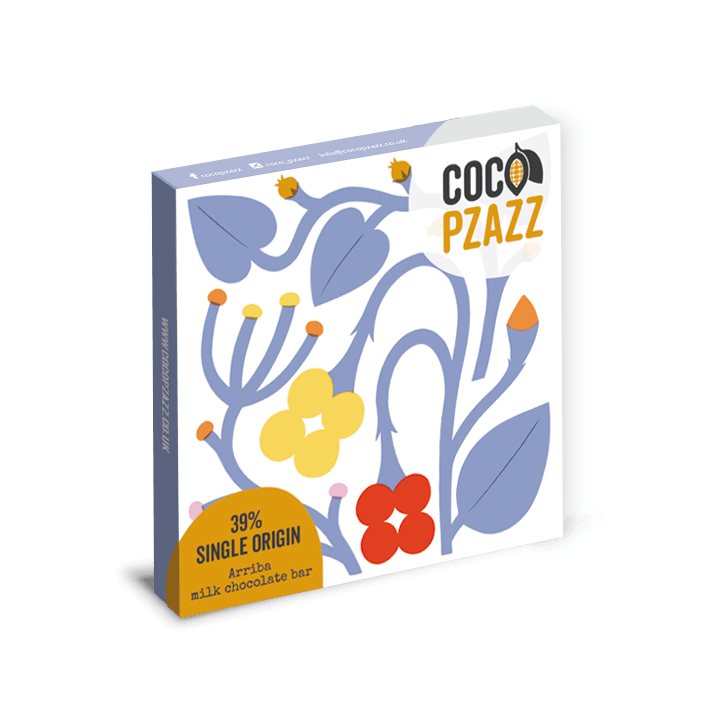 Coco Pzazz x Nina Di Ujdi Single Origin Arriba Chocolate Bar ...