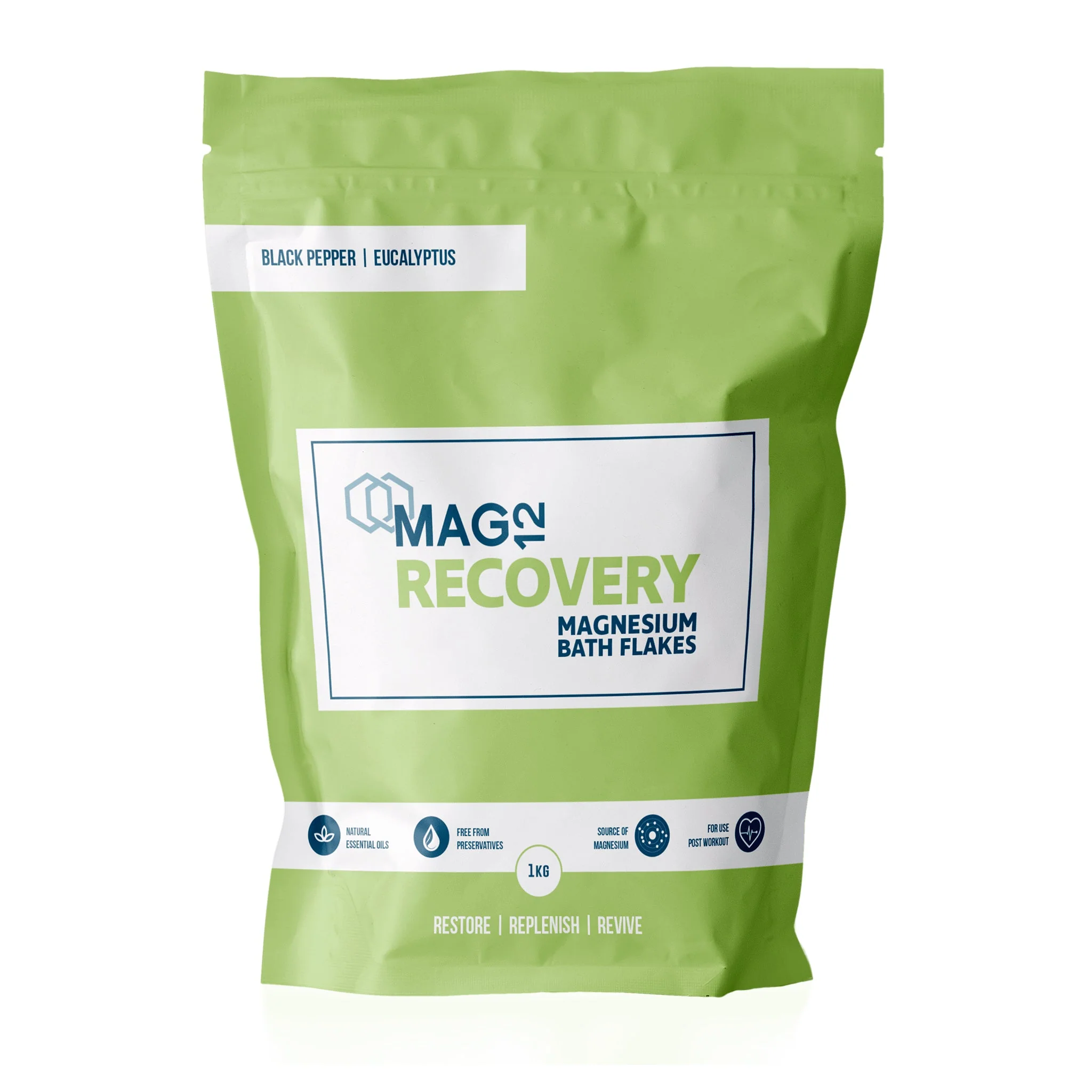 MAG12 Recovery Magnesium Bath Flakes 1kg | At Portmeirion Online ...