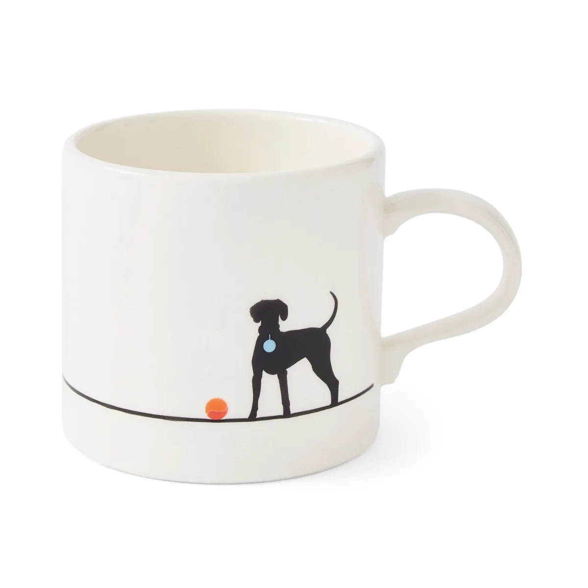 Mug Meirion Silhouette Dog Mug | At Portmeirion Online - Portmeirion Online