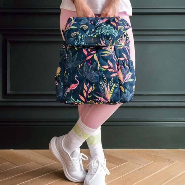 Sara Miller Botanic Paradise Quilted Backpack | At Portmeirion Online ...