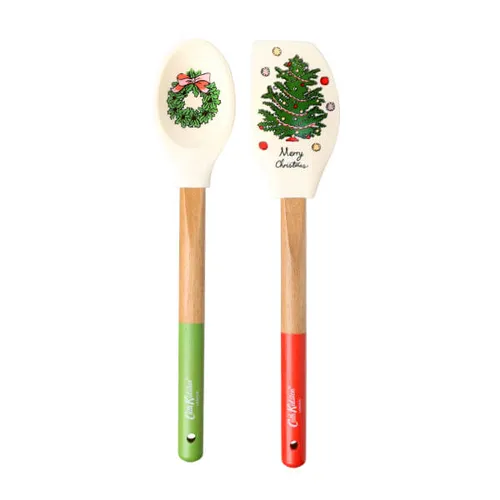 Cath Kidston Christmas Silicone Spatula Spoon Set