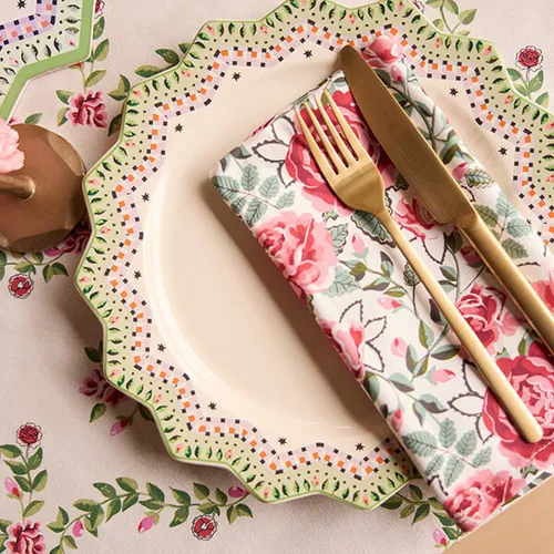 Cath Kidston Dolly Rose Napkins - Set of 4 | At Portmeirion Online ...