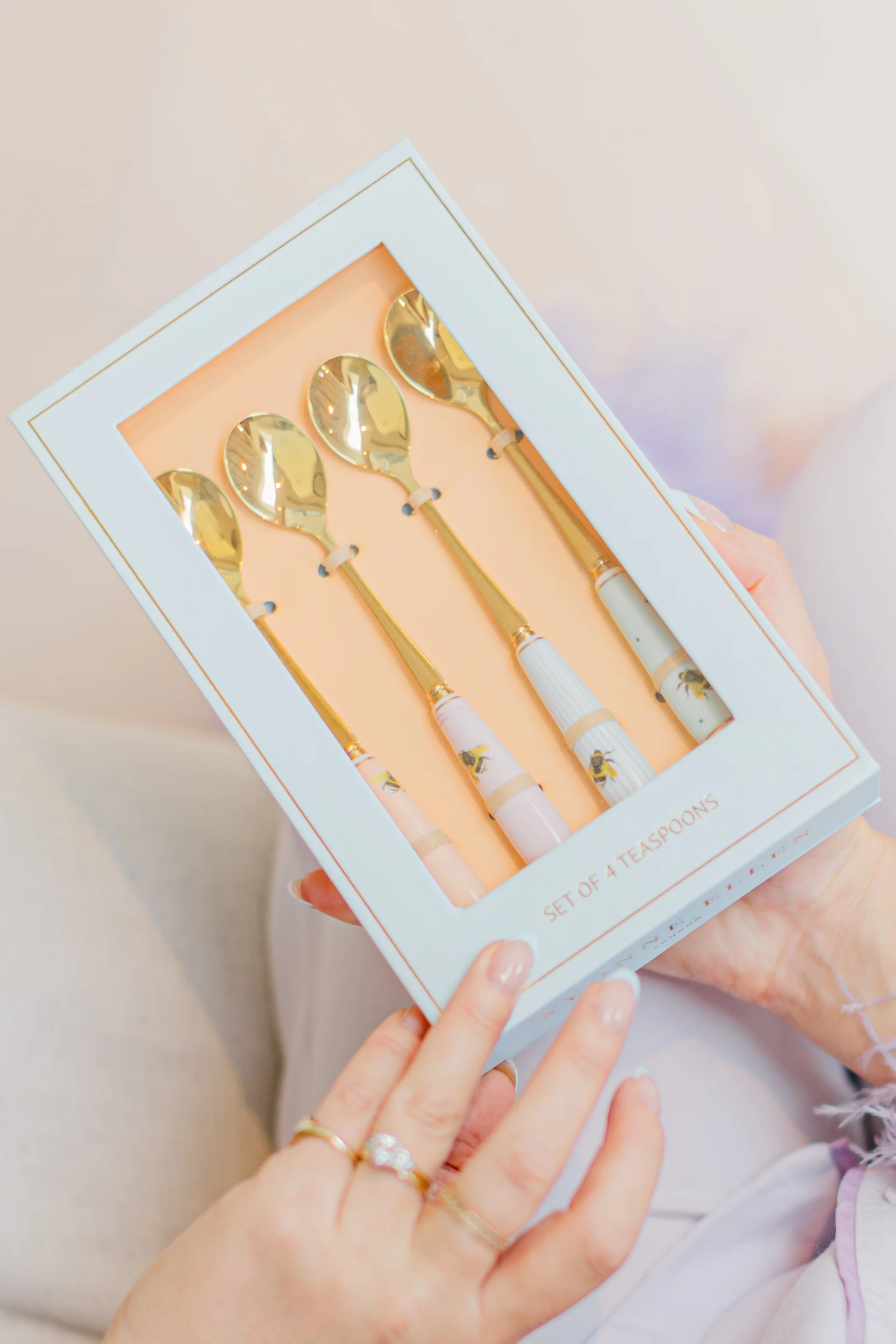 Yvonne Ellen Bee Teaspoons - Set of 4 | At Portmeirion Online ...