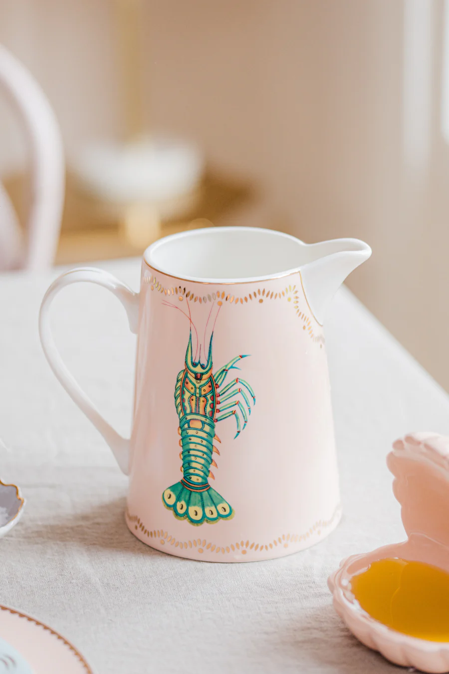 Yvonne Ellen Lobster Large Jug | At Portmeirion Online - Portmeirion Online