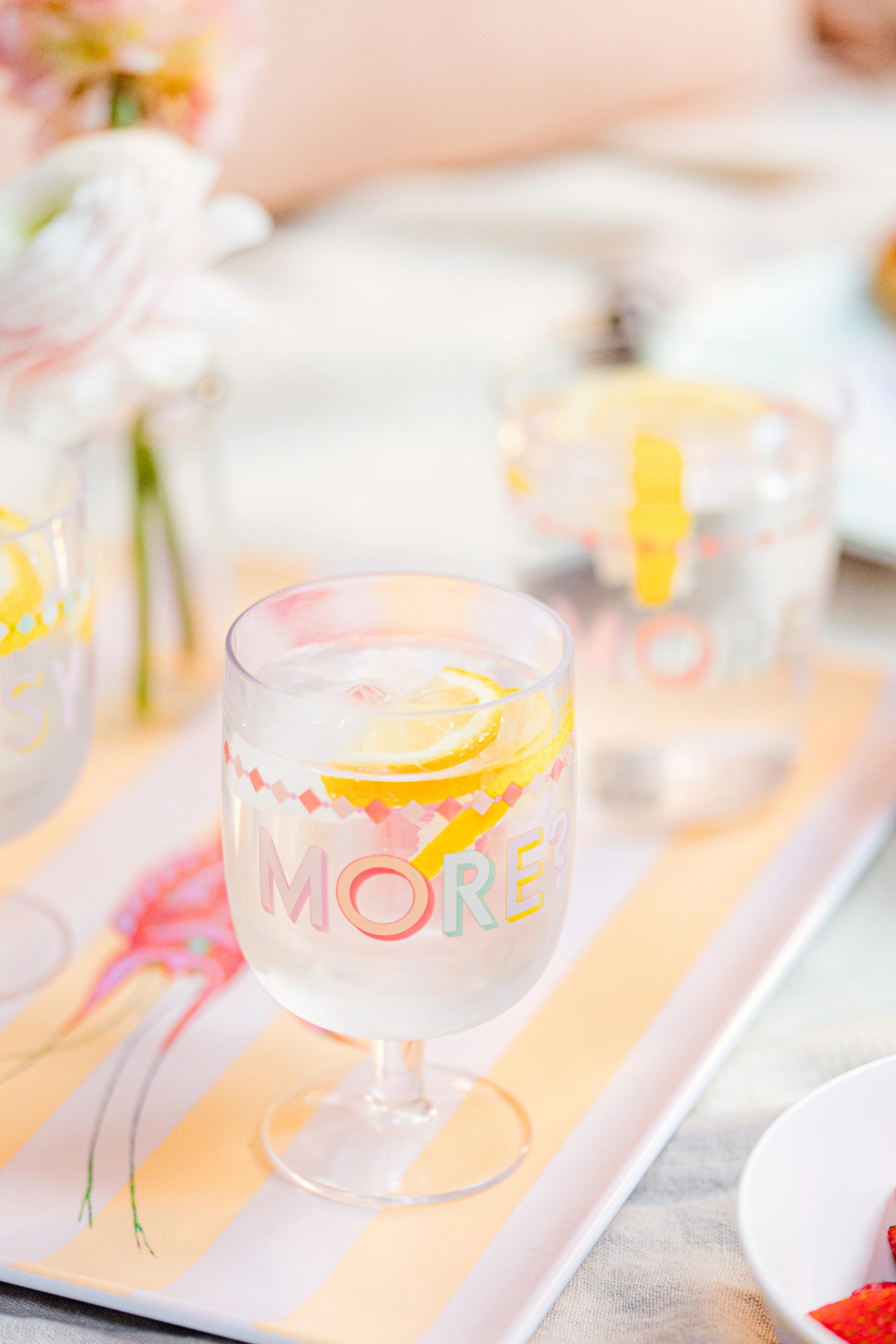 Yvonne Ellen Slogan Picnic Wine Glasses Set of 4 | At Portmeirion Onli ...