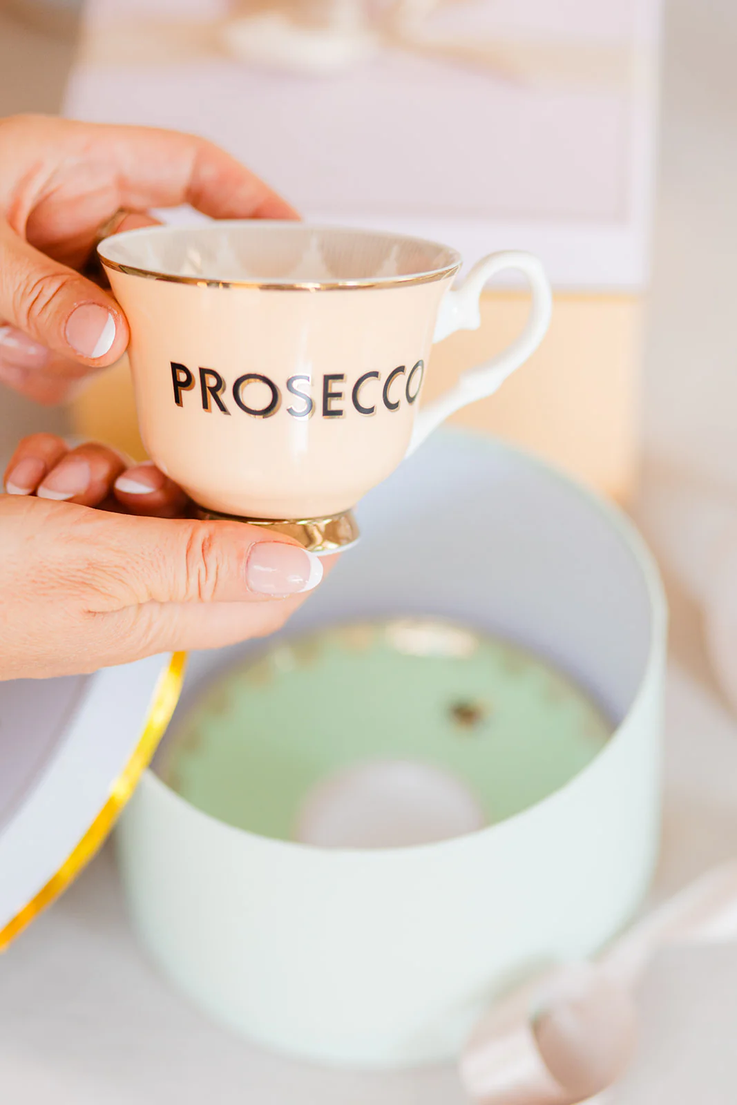 Yvonne Ellen Prosecco Teacup & Saucer | At Portmeirion Online ...