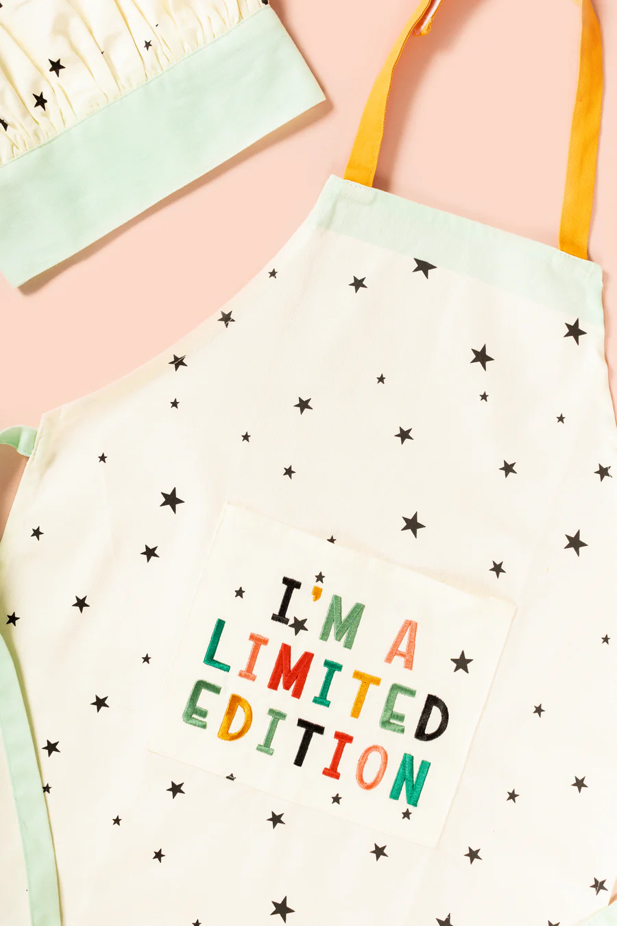 Yvonne Ellen Mini Kids 'Limited Edition' Apron & Chef Hat Set ...