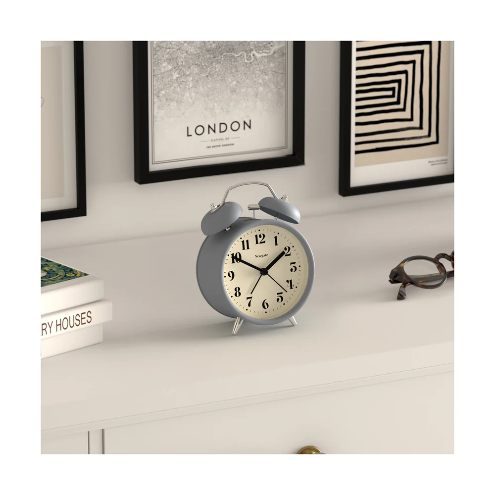 Newgate Theatre Alarm Clock | French Navy - Portmeirion Online