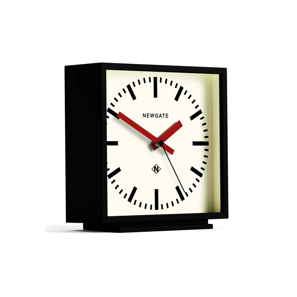 Newgate Amp Mantel Clock | Black / Red | At Portmeirion Online ...