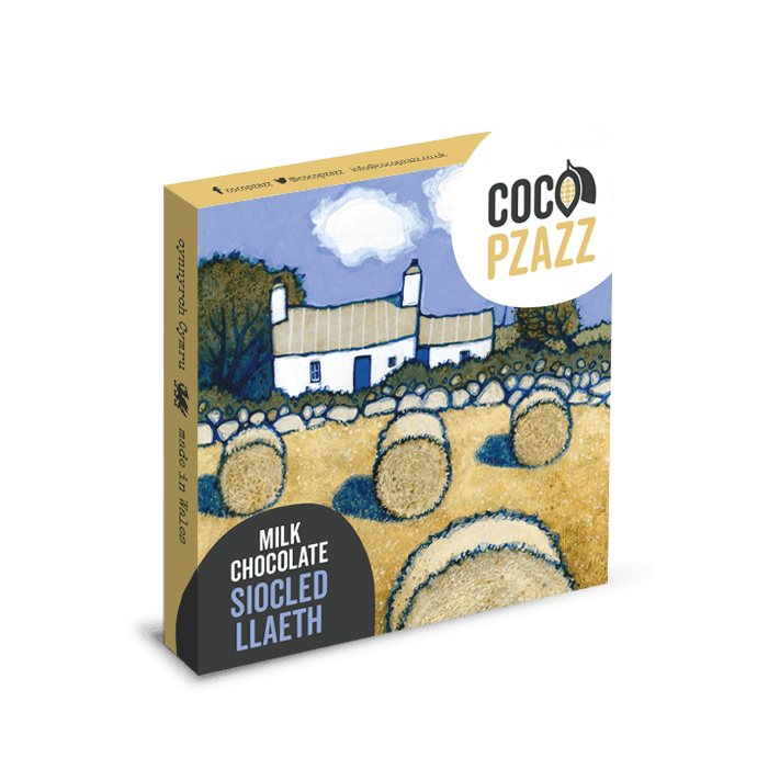 Coco Pzazz x Chris Neale Milk Chocolate Bar 80g | At Portmeirion Onlin ...