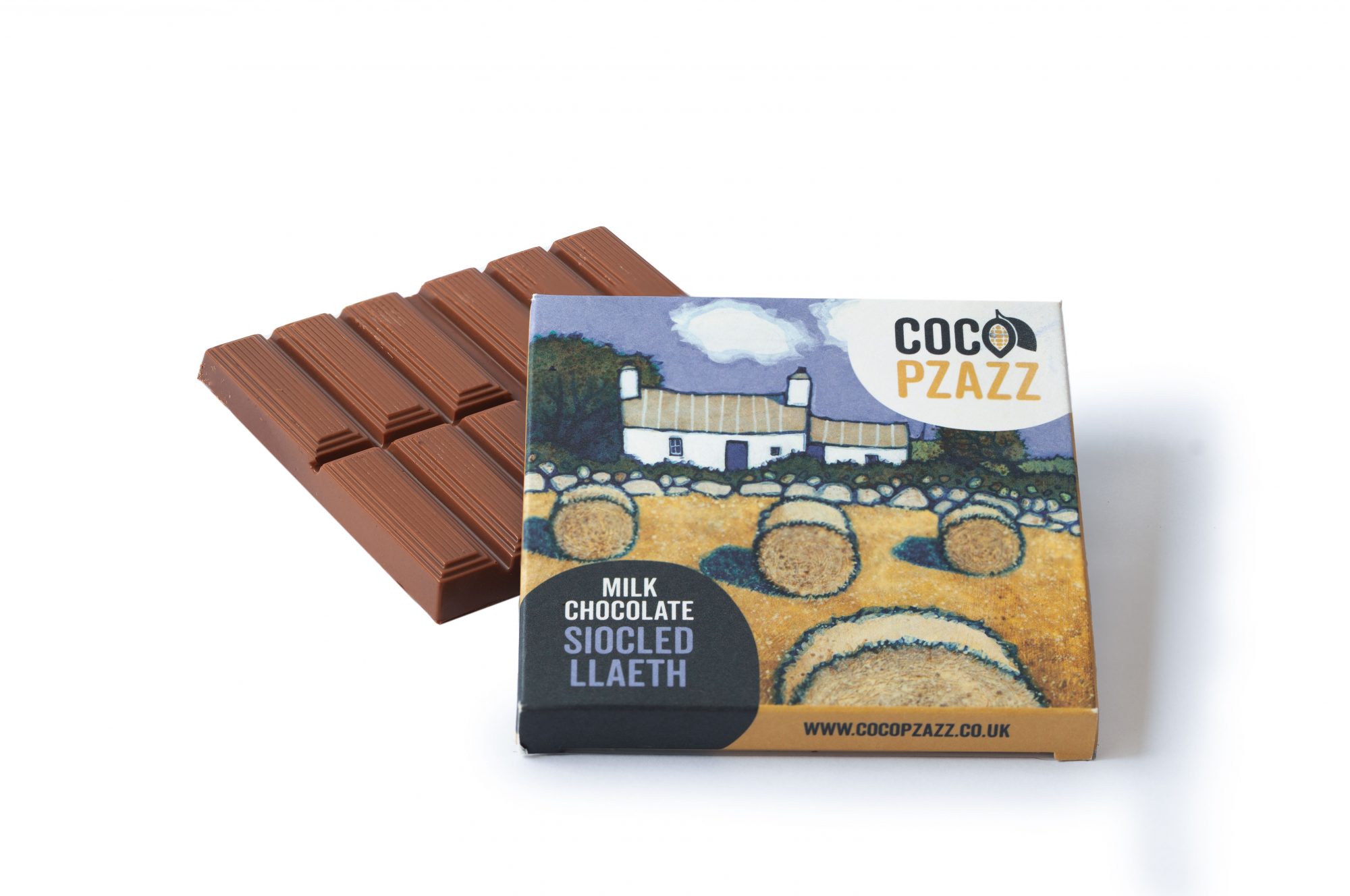 Coco Pzazz x Chris Neale Milk Chocolate Bar 80g | At Portmeirion Onlin ...