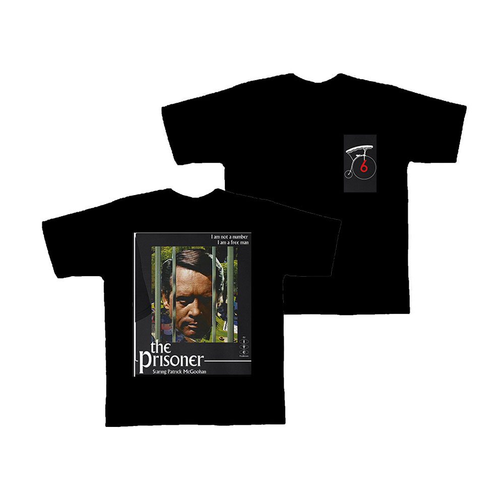 The Prisoner No6 Front Poster Back T-Shirt | At Portmeirion Online ...