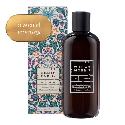 William Morris At Home Beautiful Sleep Magnesium Bath Milk 300ml ...