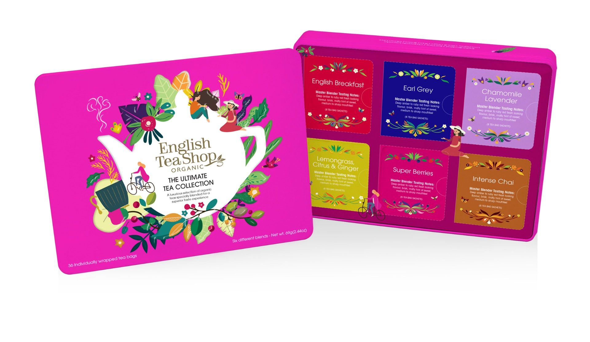 English Tea Shop Ultimate Tea Collection Gift Tin 69g | At Portmeirion ...