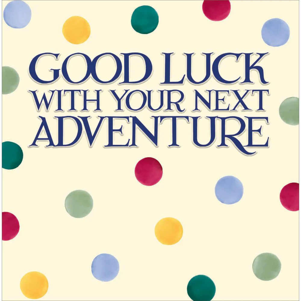 Emma Bridgewater Good Luck Card | At Portmeirion Online - Portmeirion ...