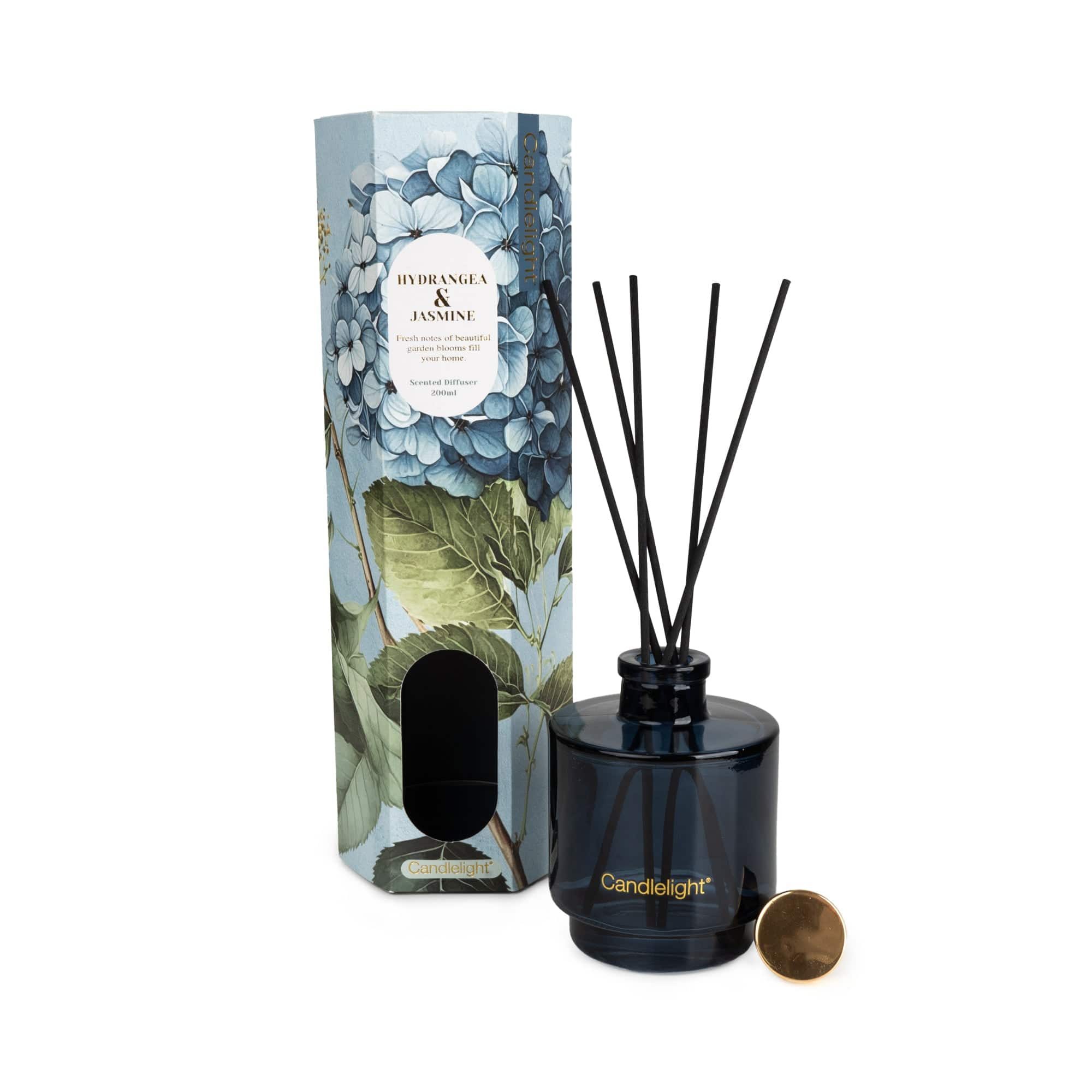 Candlelight Reed Diffuser - Hydrangea & Jasmine 200ml | At Portmeirion ...