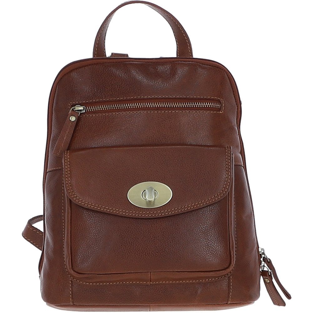 Ashwood Leather Ladies Backpack Tan M85 | At Portmeirion Online ...