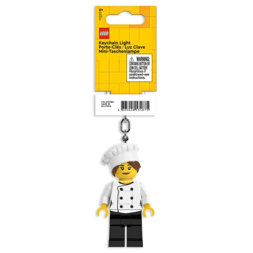 LEGO Iconic Minifigures Keychain Light Gourmet Chef | At Portmeirion ...