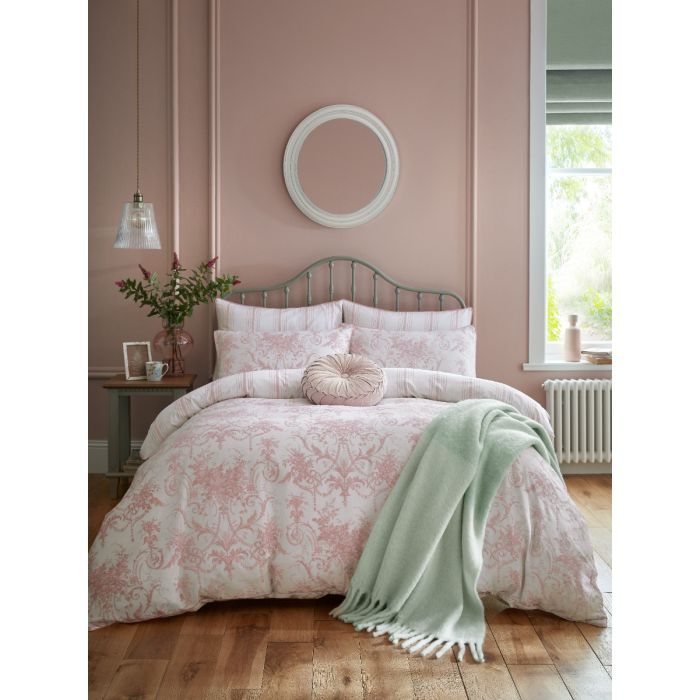 Laura Ashley Tuileries Blush Pink Bedding | At Portmeirion Online ...