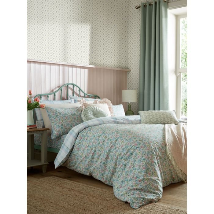 Laura Ashley Sherston Powder Blue Bedding | At Portmeirion Online ...