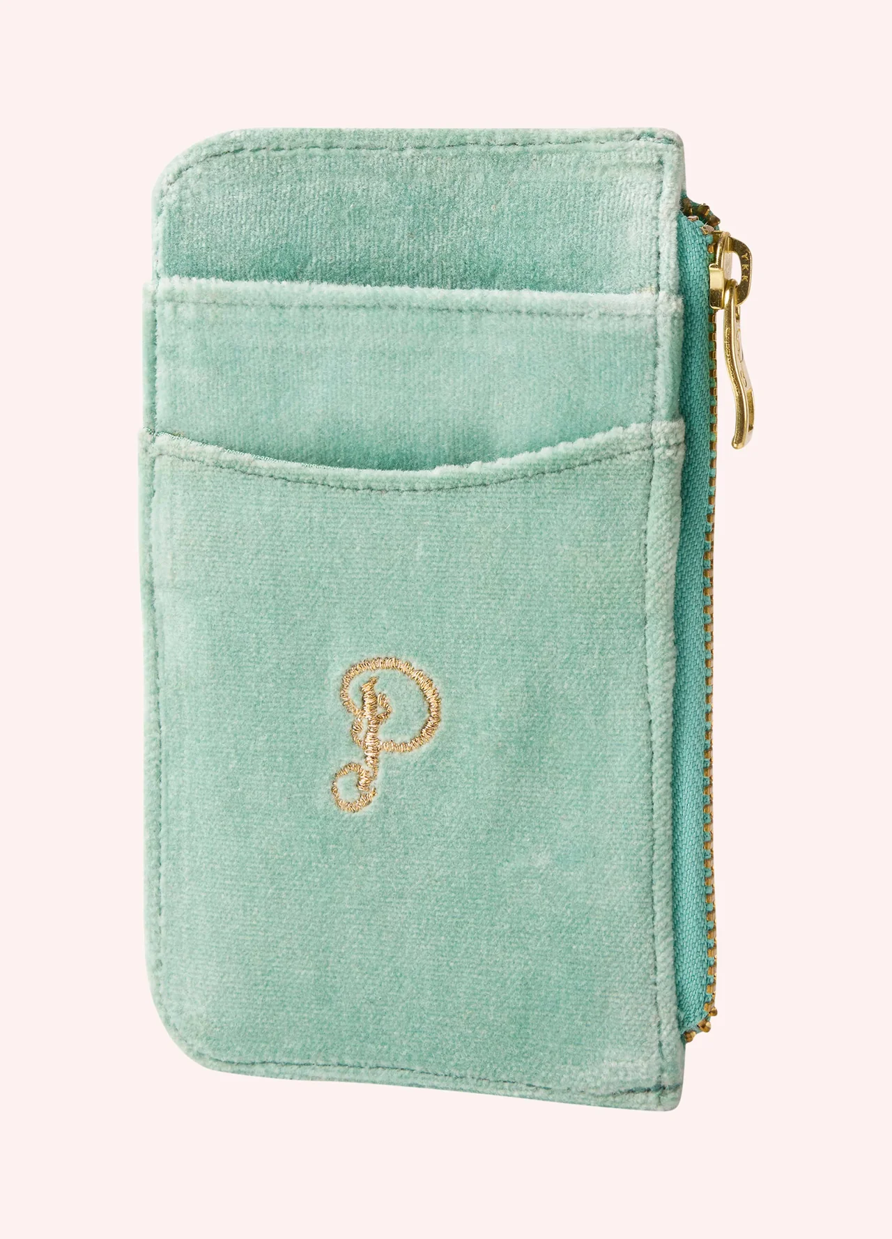 Powder Velvet Card Holder - Sparkling Seahorse Aqua | At Portmeirion ...