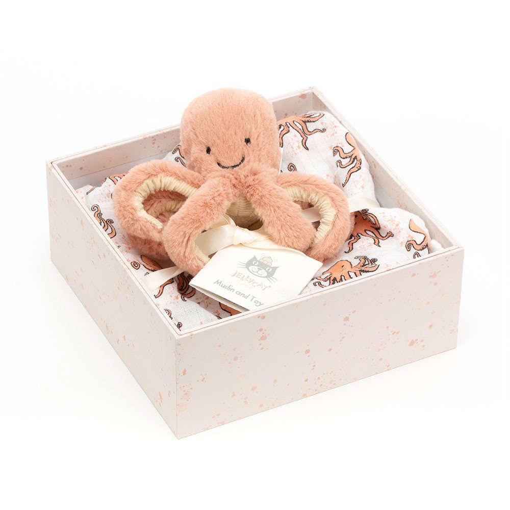 Jellycat Odell Octopus Gift Set | At Portmeirion Online - Portmeirion ...