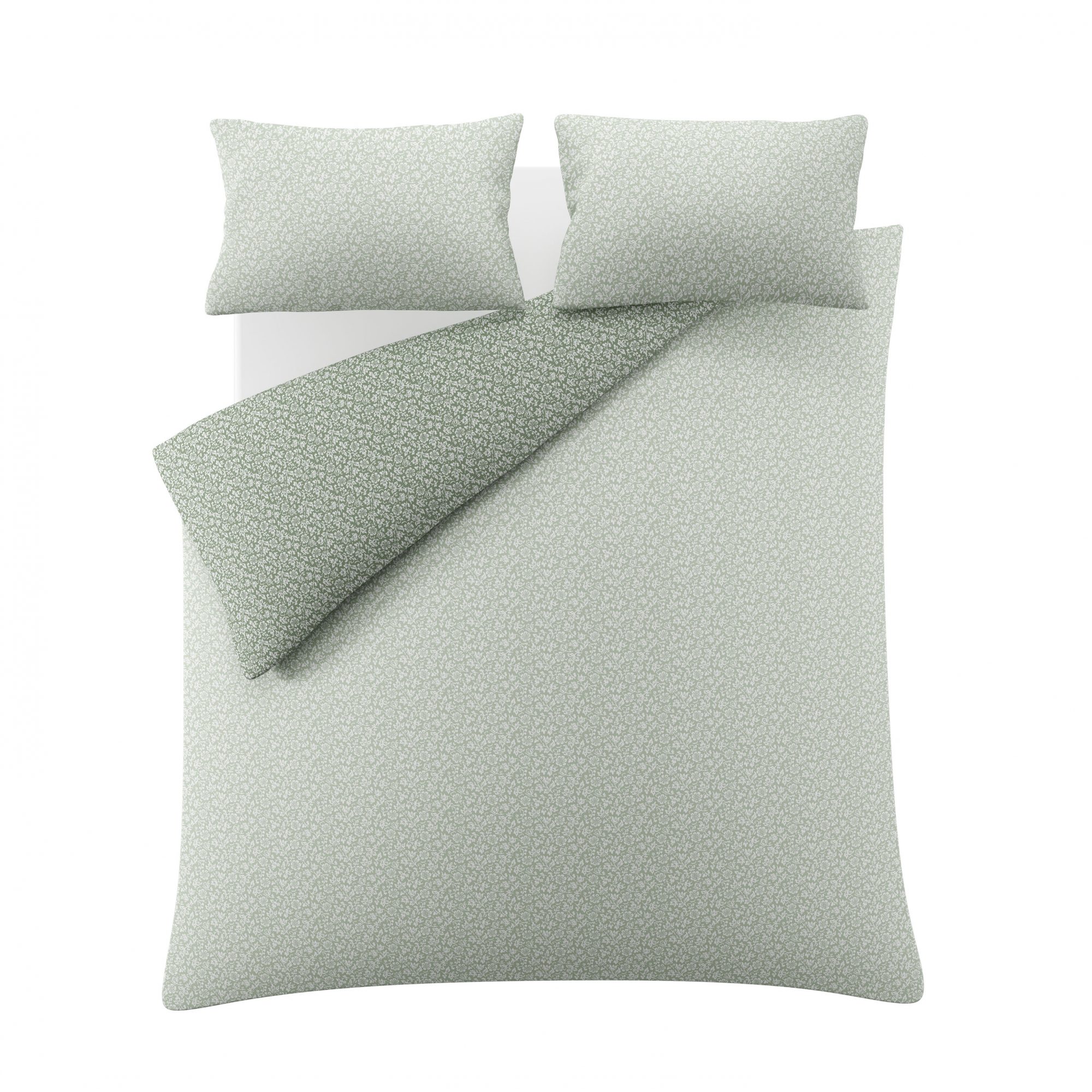Laura Ashley Sweet Alyssum Sage Bedding - Portmeirion Online