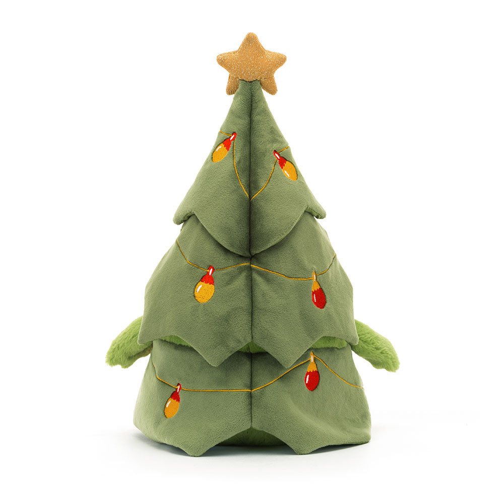 Jellycat Christmas Tree Ricky Rain Frog - Portmeirion Online