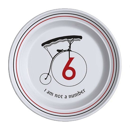 The Prisoner 6' Plate - Crockery - Portmeirion Online