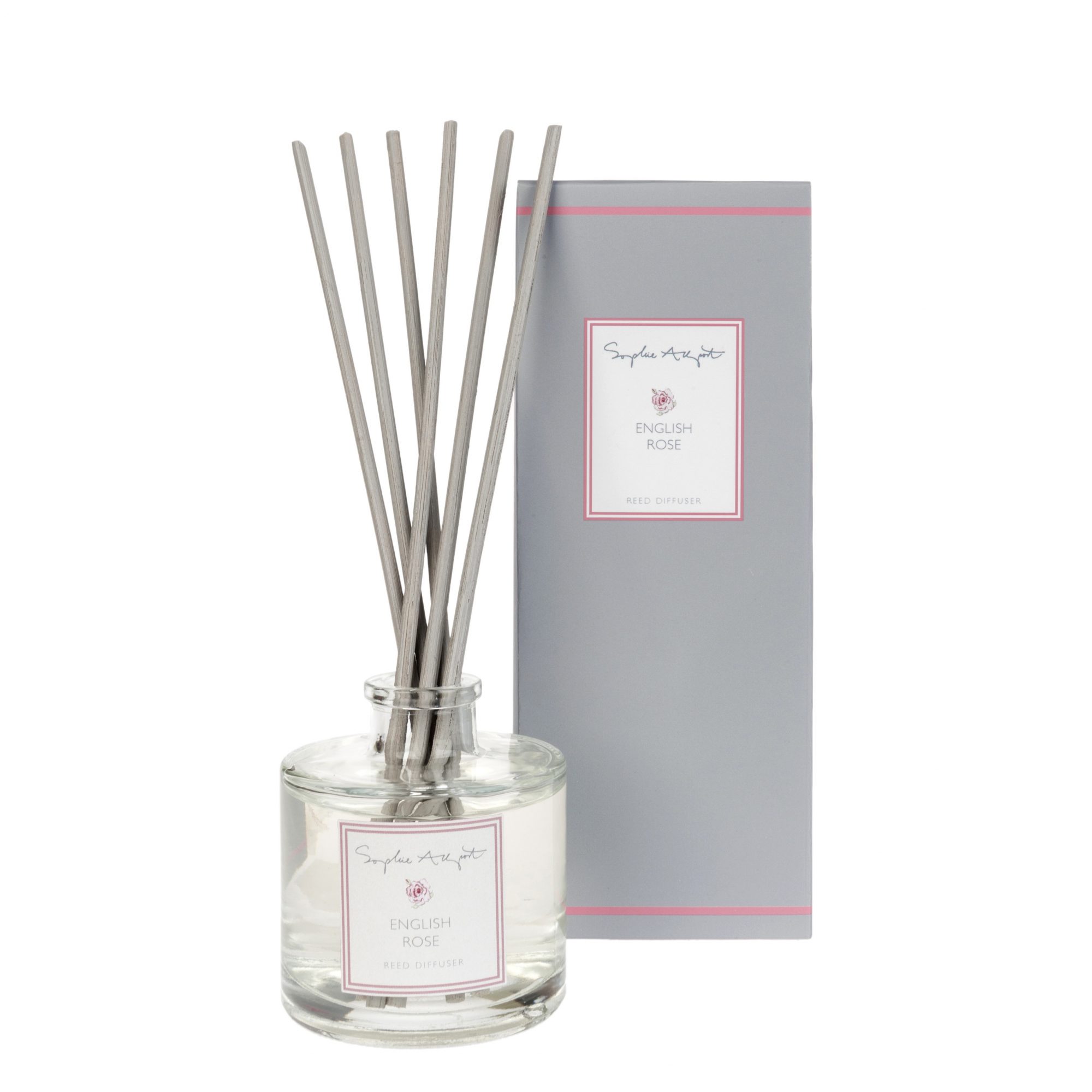 Sophie Allport English Rose Reed Diffuser 100ml - Portmeirion Online