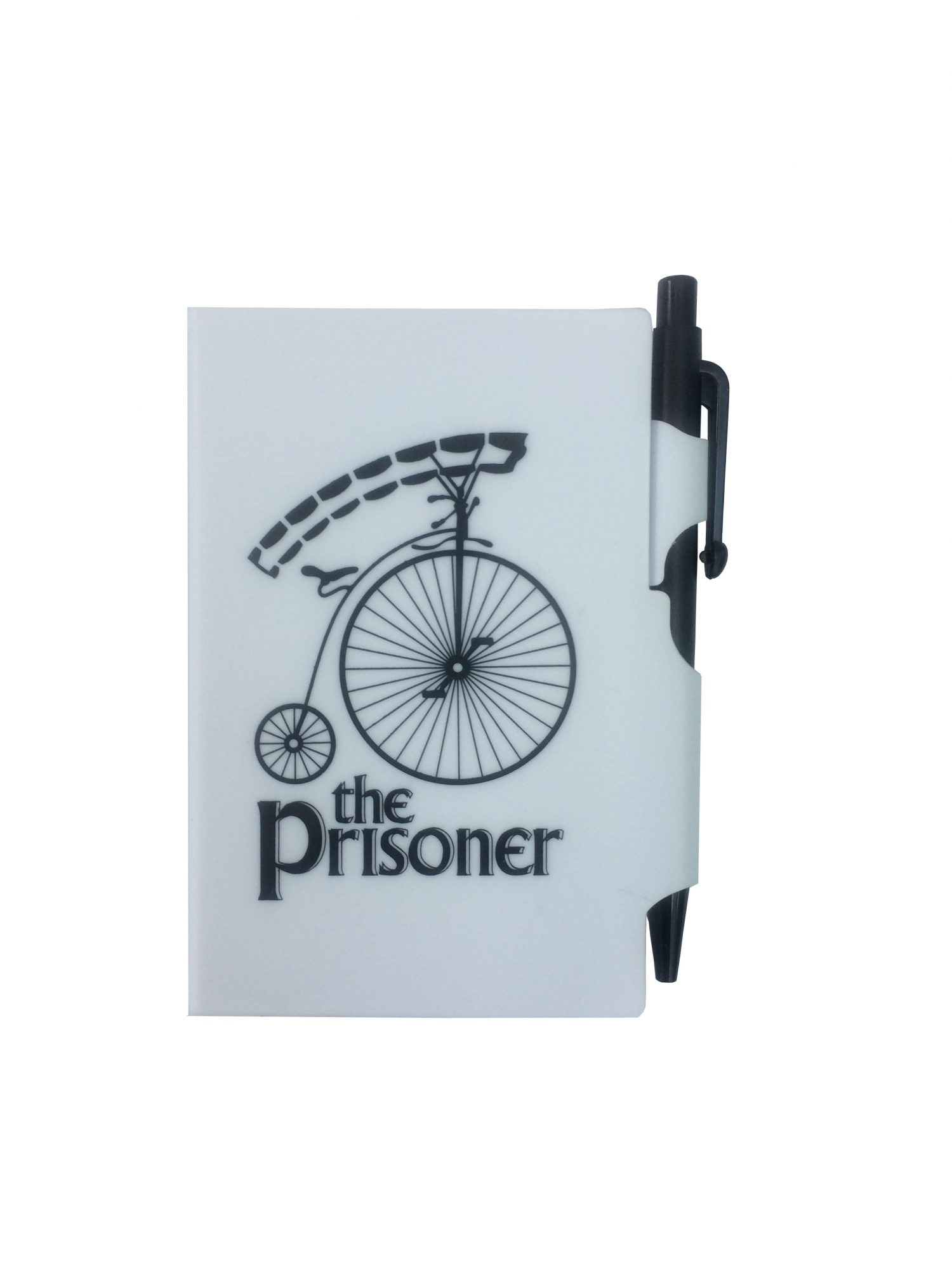 The Prisoner Retro Notepad & Pen White | Buy Online Here - Portmeirion ...