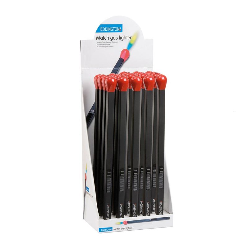 Large Match Gas Lighter Black | Buy Online Here - Portmeirion Online