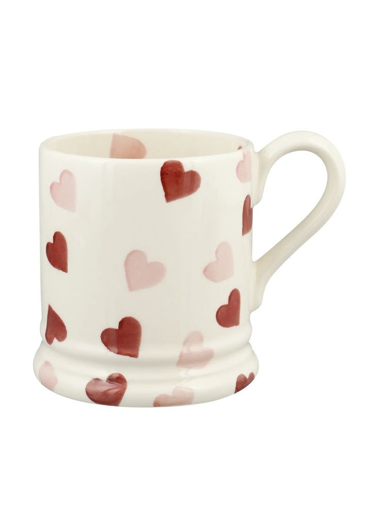 Emma Bridgewater Pink Hearts 1/2 Pint Mug | Buy Online Here ...