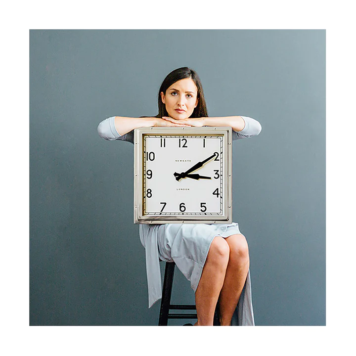 Newgate Quad Wall Clock in Stainless Steel| Buy Online Here ...