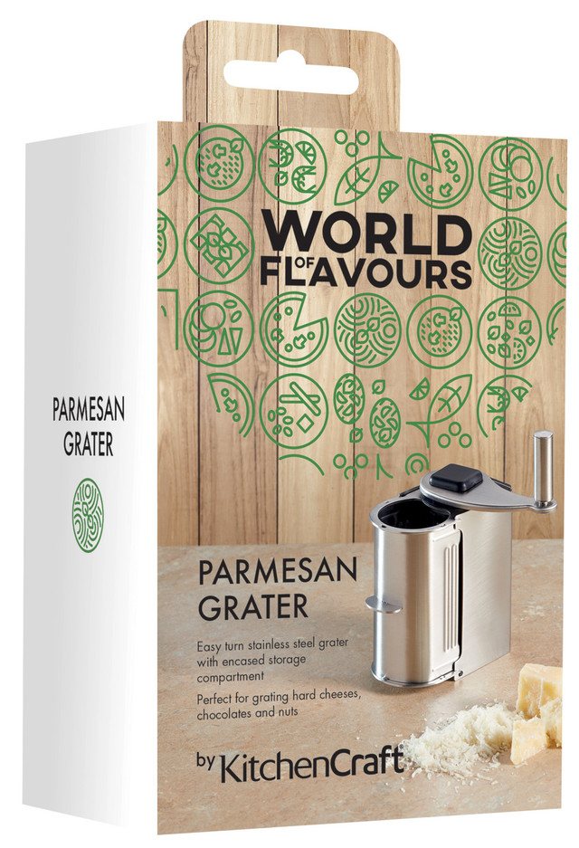 KitchenCraft Rotary Parmesan Grater | Buy Online Here - Portmeirion Online