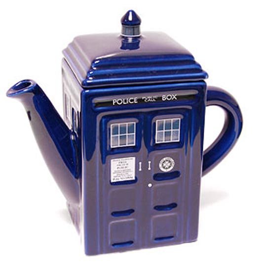 Who Home Teapot Tardis Blue - Teapots & Infusers - Portmeirion Online