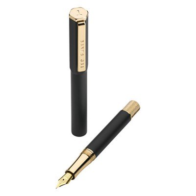 Ted Baker Baker Black Onyx Fountain Pen - Pens & Pencils - Portmeirion ...