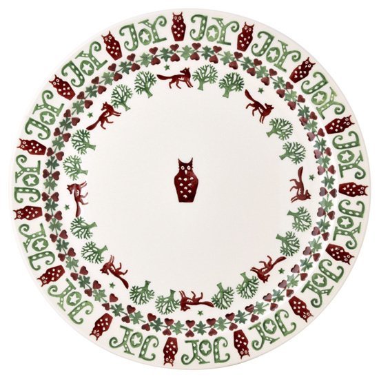 Emma Bridgewater Christmas Joy Cake Plate - Serving Bowls & Platters ...