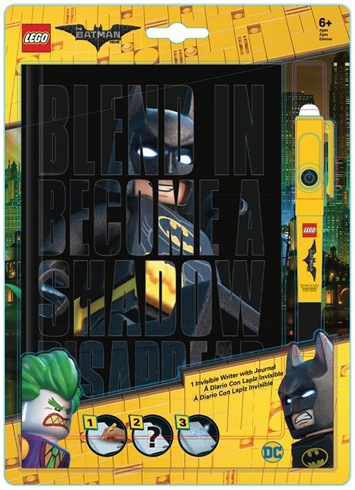 LEGO Batman The Movie Invisible Write Pen & Journal | Buy Online Here ...