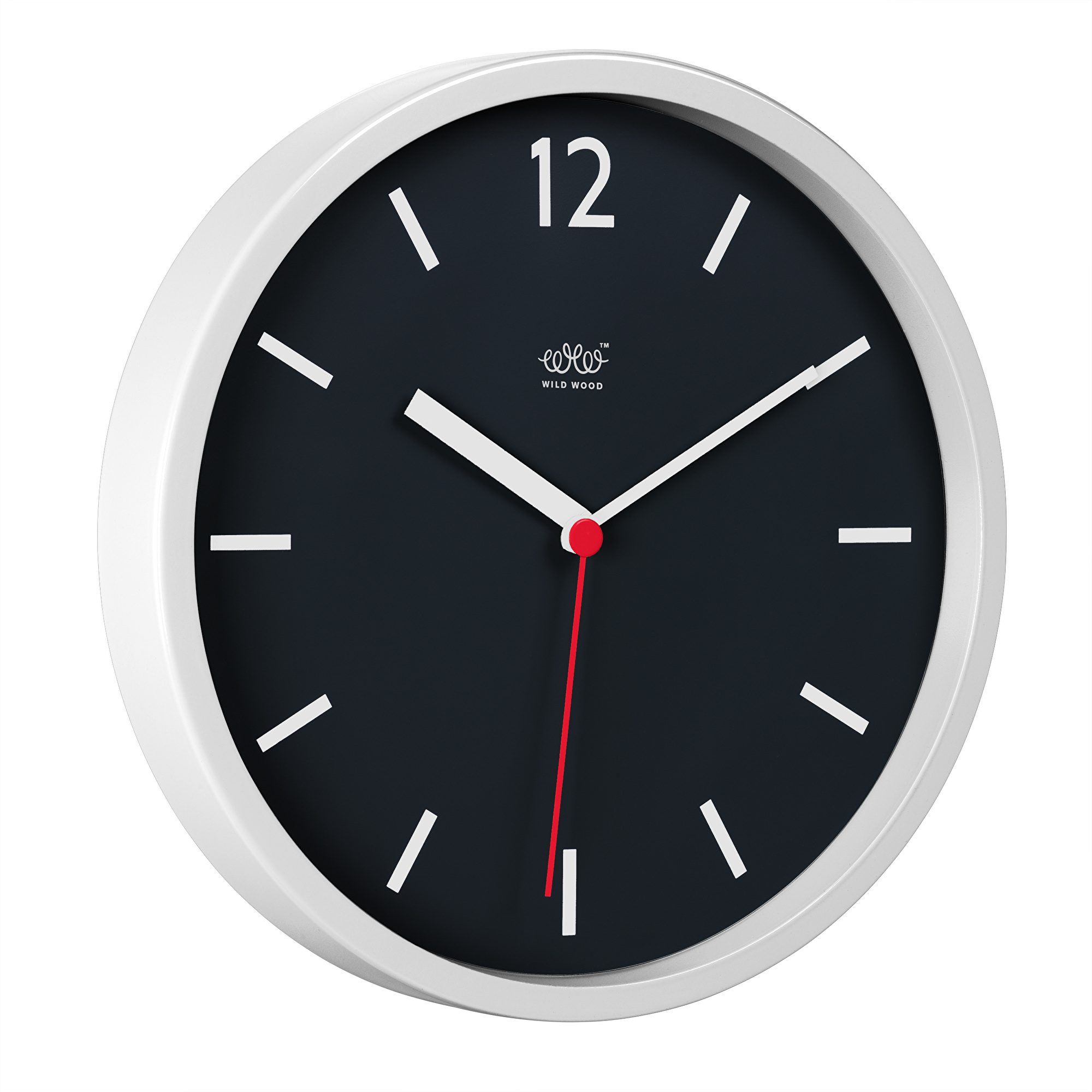 Wild Wood Arctic White Wall Clock | Buy Online Here - Portmeirion Online