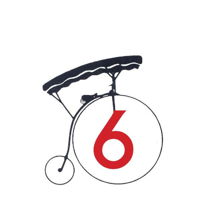 The Prisoner Car Sticker No 6 - Stickers - Portmeirion Online