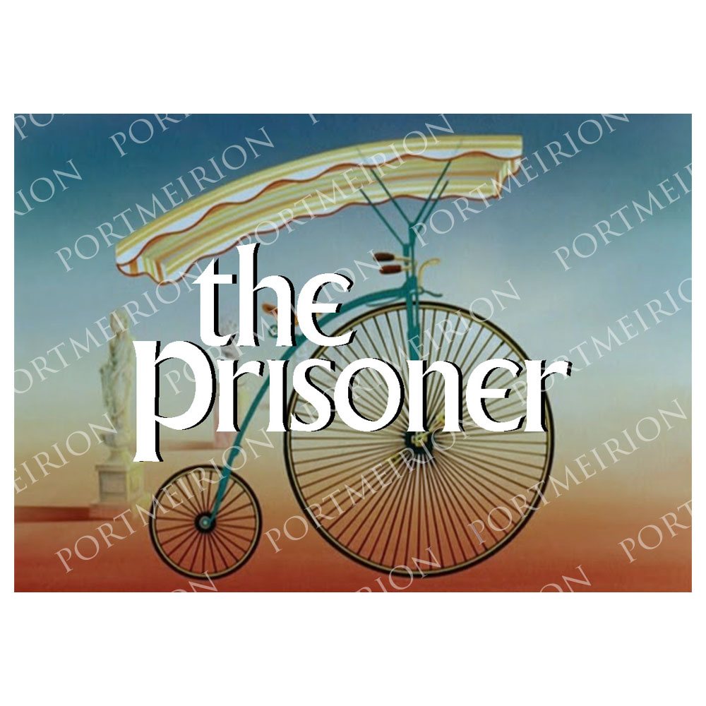 The Prisoner Logo 1966-67 Mounted Print A3 | At Portmeirion Online ...