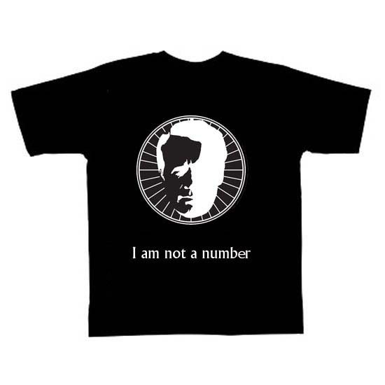 The Prisoner I am Not a Number T Shirt Official Prisoner Merchandise ...