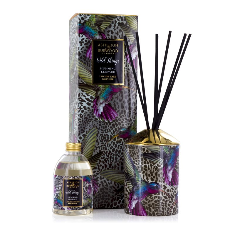 WT Diffuser Humming Leopard/Black Raspberry - Portmeirion Online